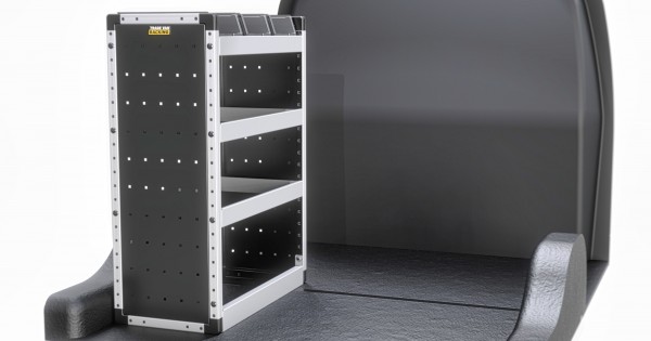 Trade Van Racking - Peugeot Partner 2018 on L1H1 - Silver - Passenger's ...