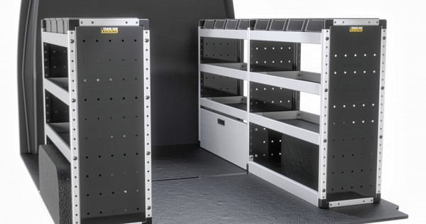 Trade Van Racking - Ford Transit Custom 2012 to 2024 L1H1 - Silver ...