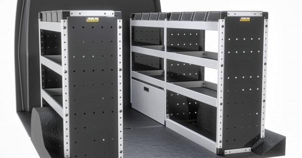 Trade Van Racking - Citroen Dispatch 2016 on L2H1 - Silver - Full Kit